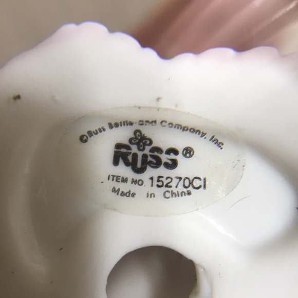 Russ | Art | Russ Berrie And Co Mini Porcelain Ceramic Angel Figurine 3 ...